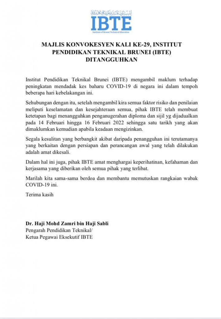 IBTE : Institute of Brunei Technical Education - Inspiring Bruneians ...